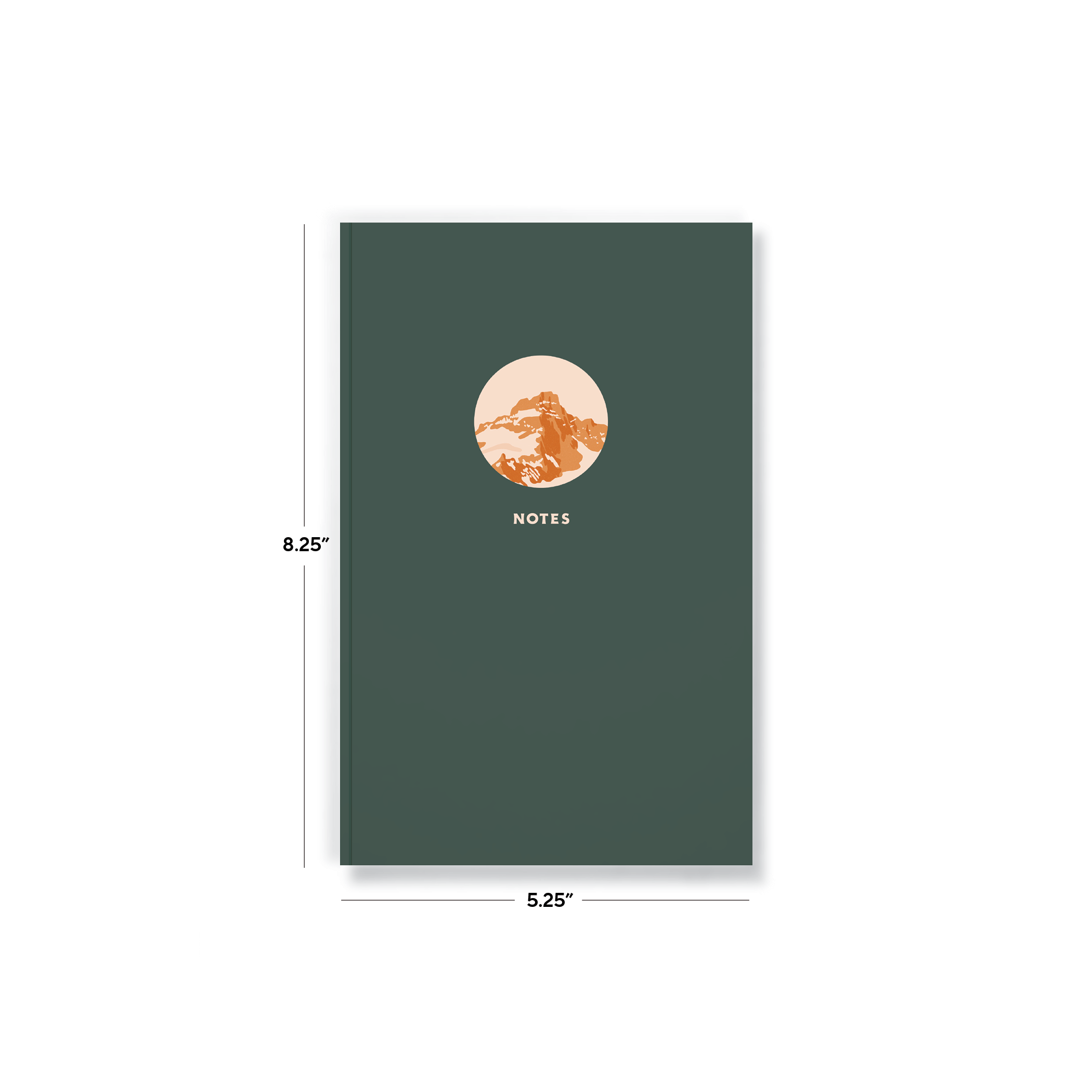 Mountain Peak Classic Layflat Notebook | Denik
