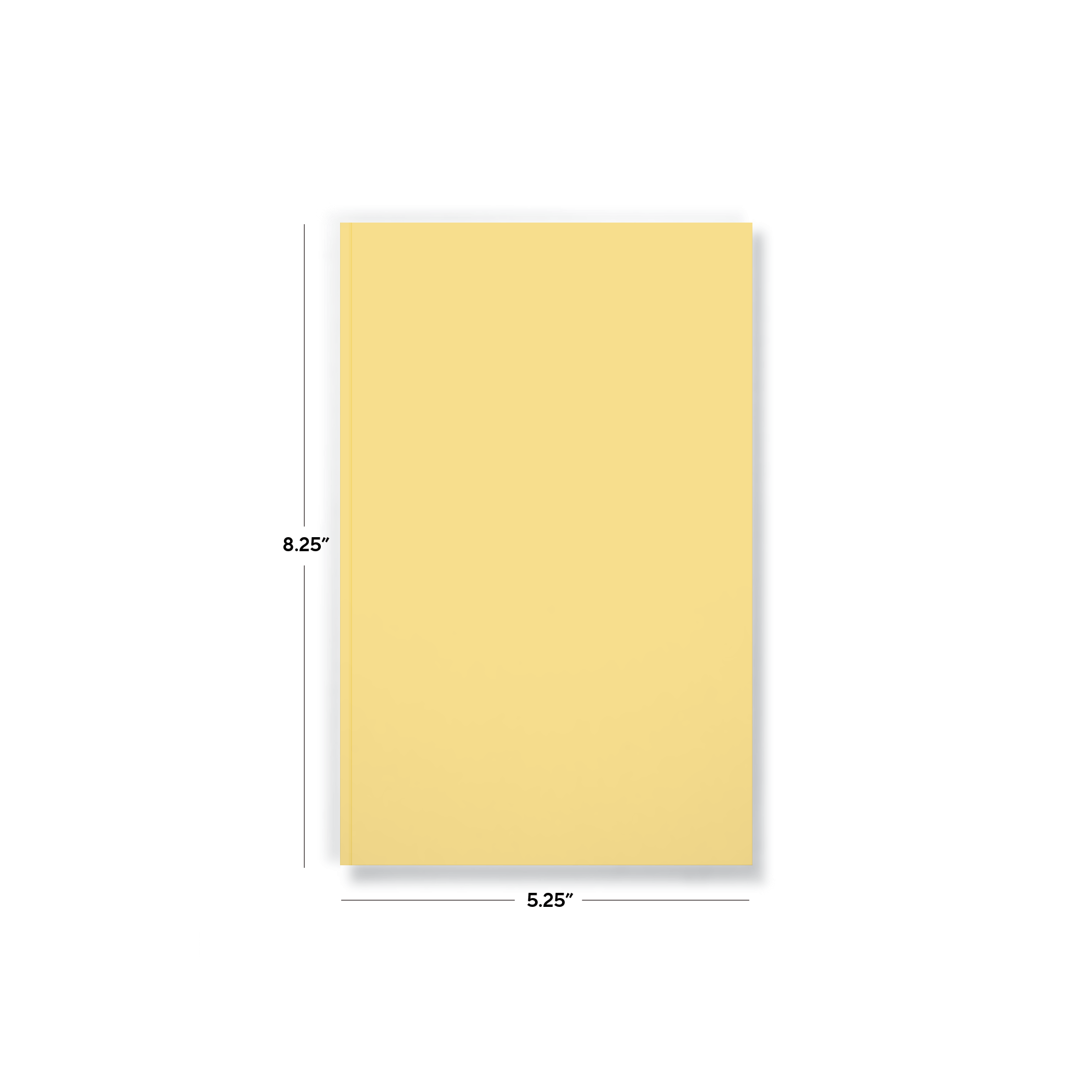 Lemon Zest Classic Layflat Notebook | Pastel Collection | Denik