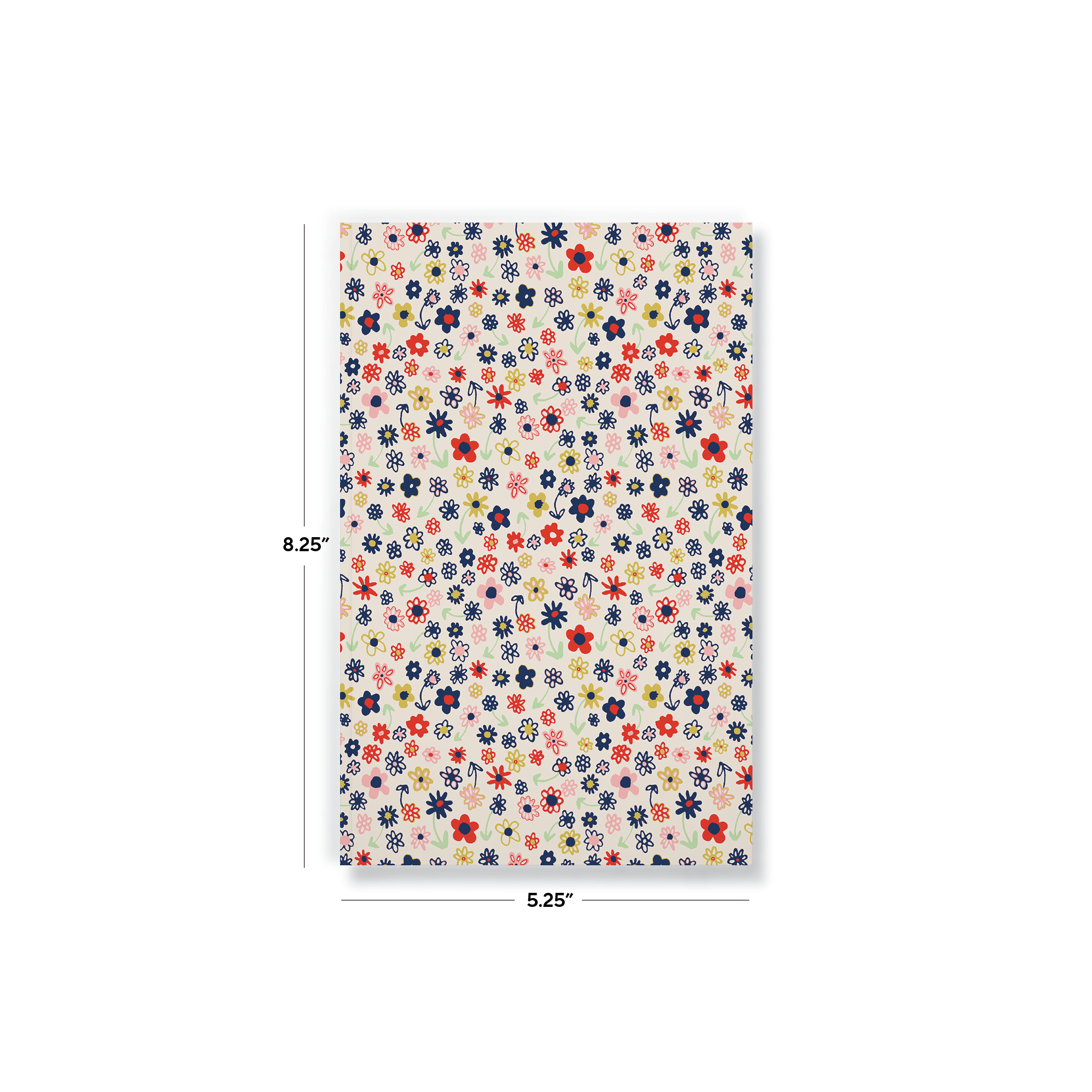 Groovy Daisy Classic Layflat Notebook | Denik