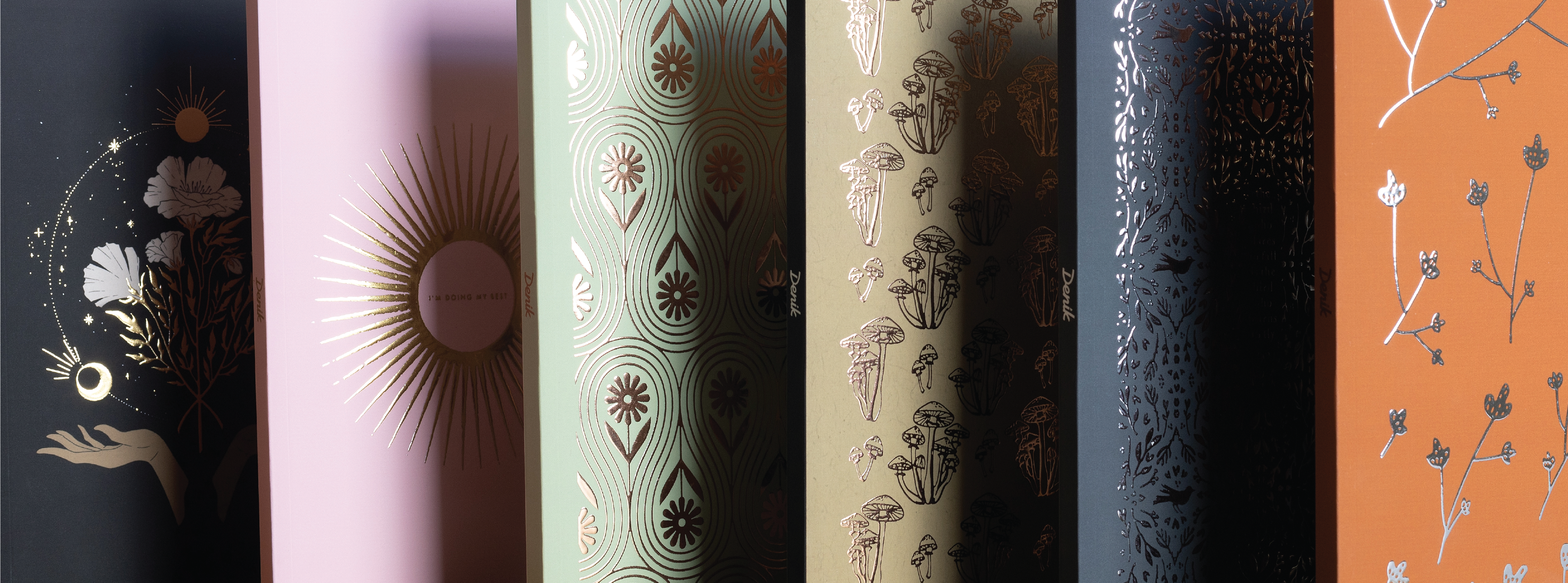 Metallic Notebook Collection | Shine Bright Foil Notebooks | Denik