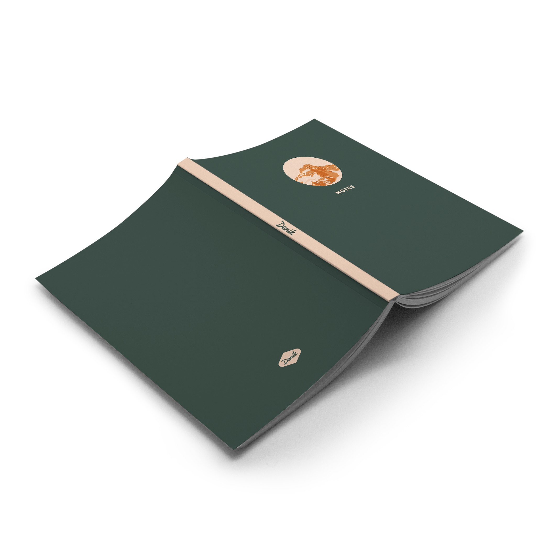 Mountain Peak Classic Layflat Notebook | Denik