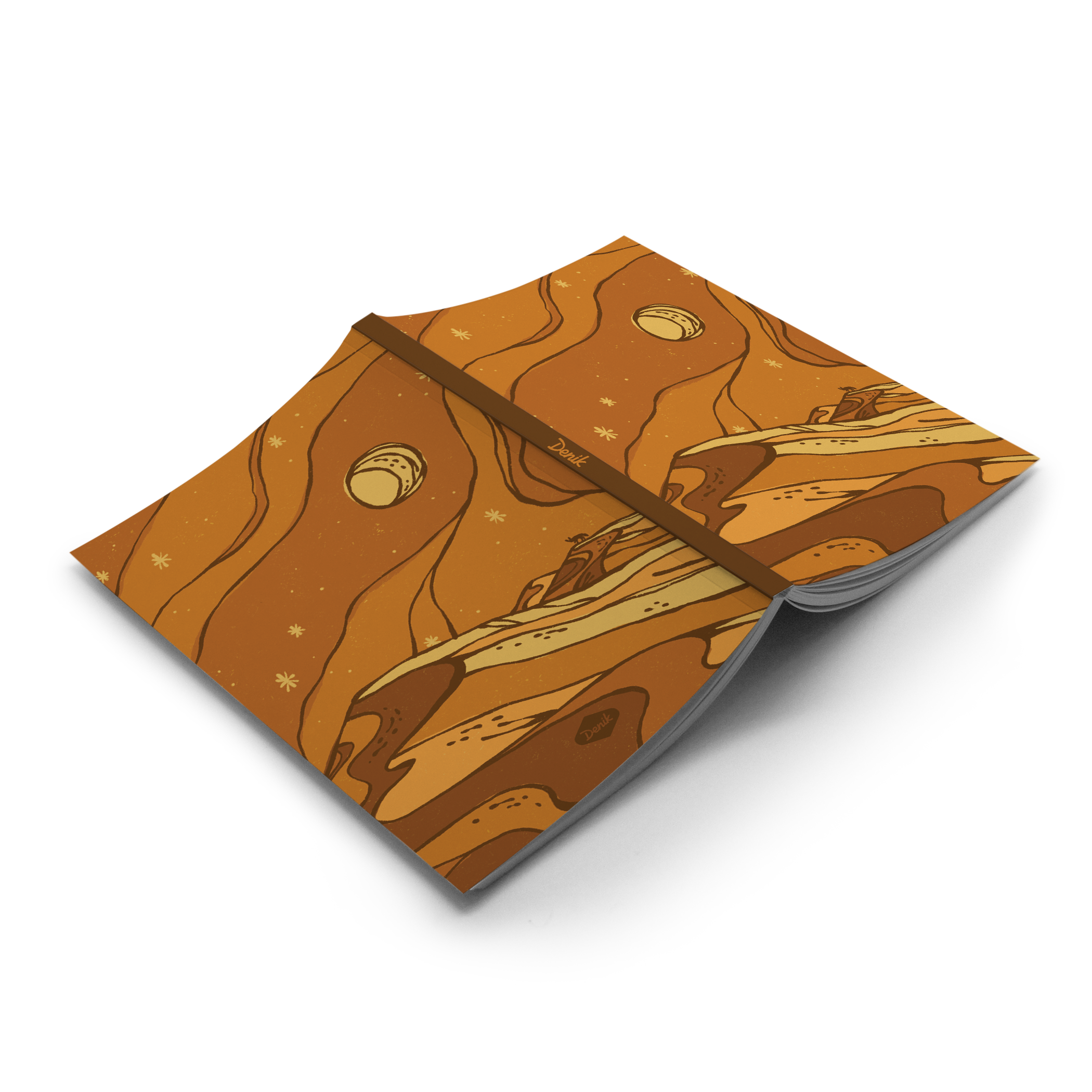 Honey Dunes Classic Layflat Notebook | Denik