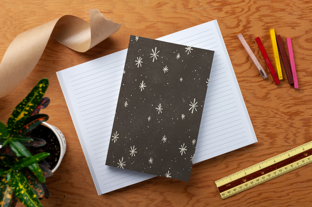 Stars Classic Layflat Notebook | Denik