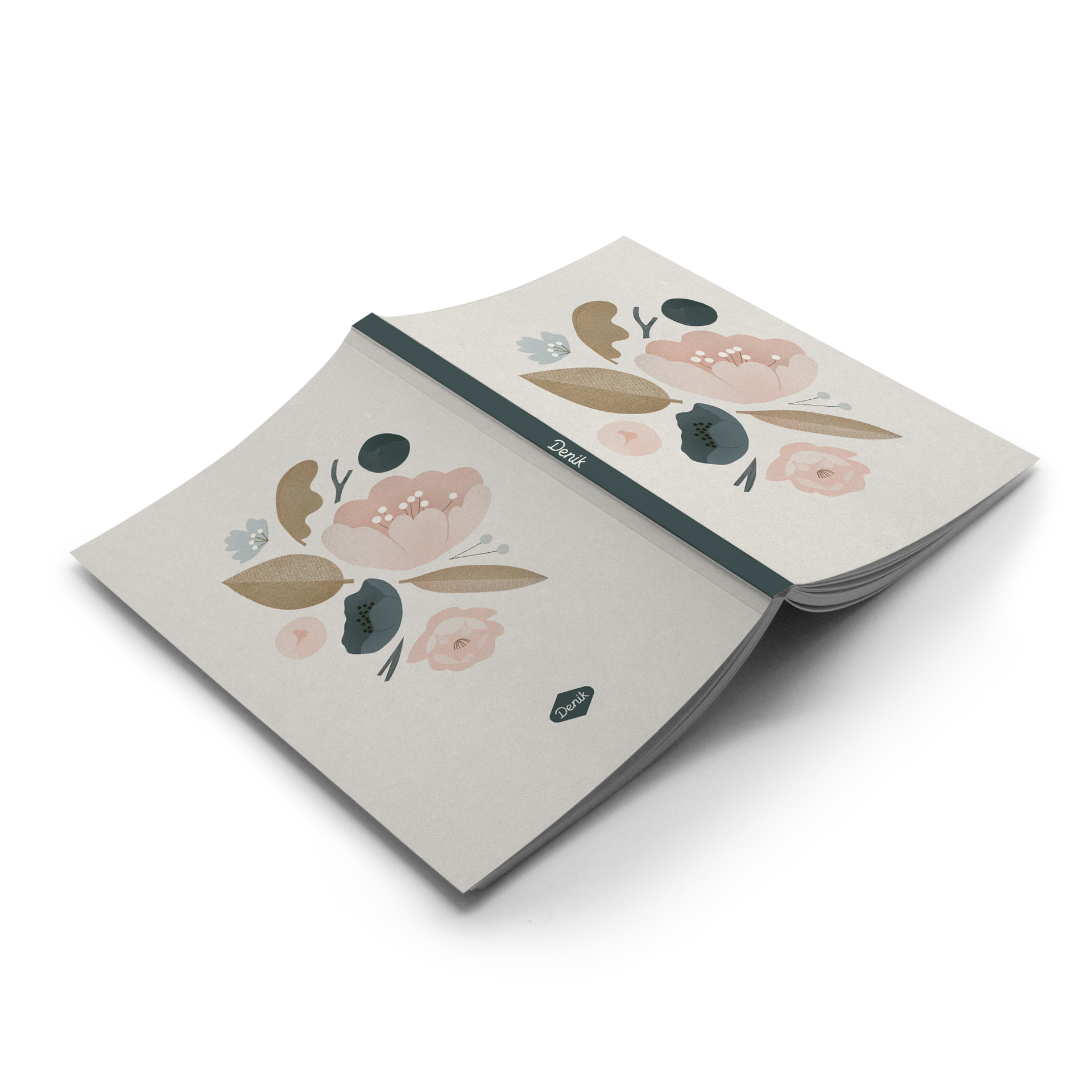 Peonies Softcover Notebook | Denik