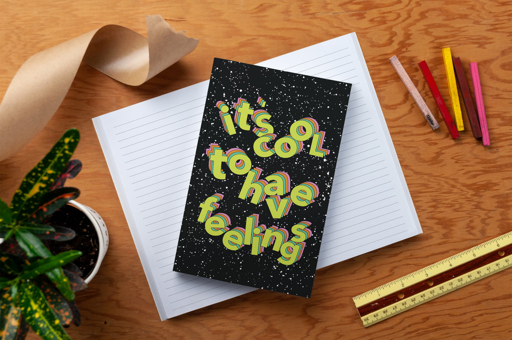 Feelings Classic Layflat Notebook | Denik