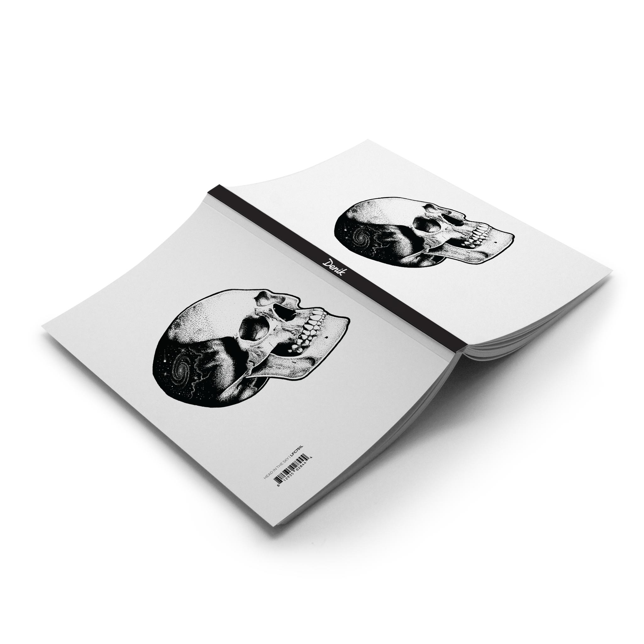 Head In The Sky Softcover Notebook | Denik