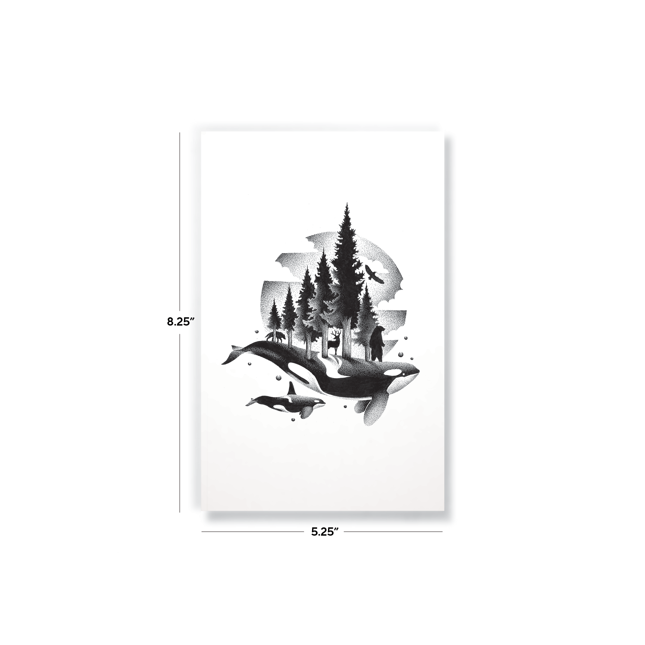 Pacific Greeting Classic Layflat Notebook | Denik