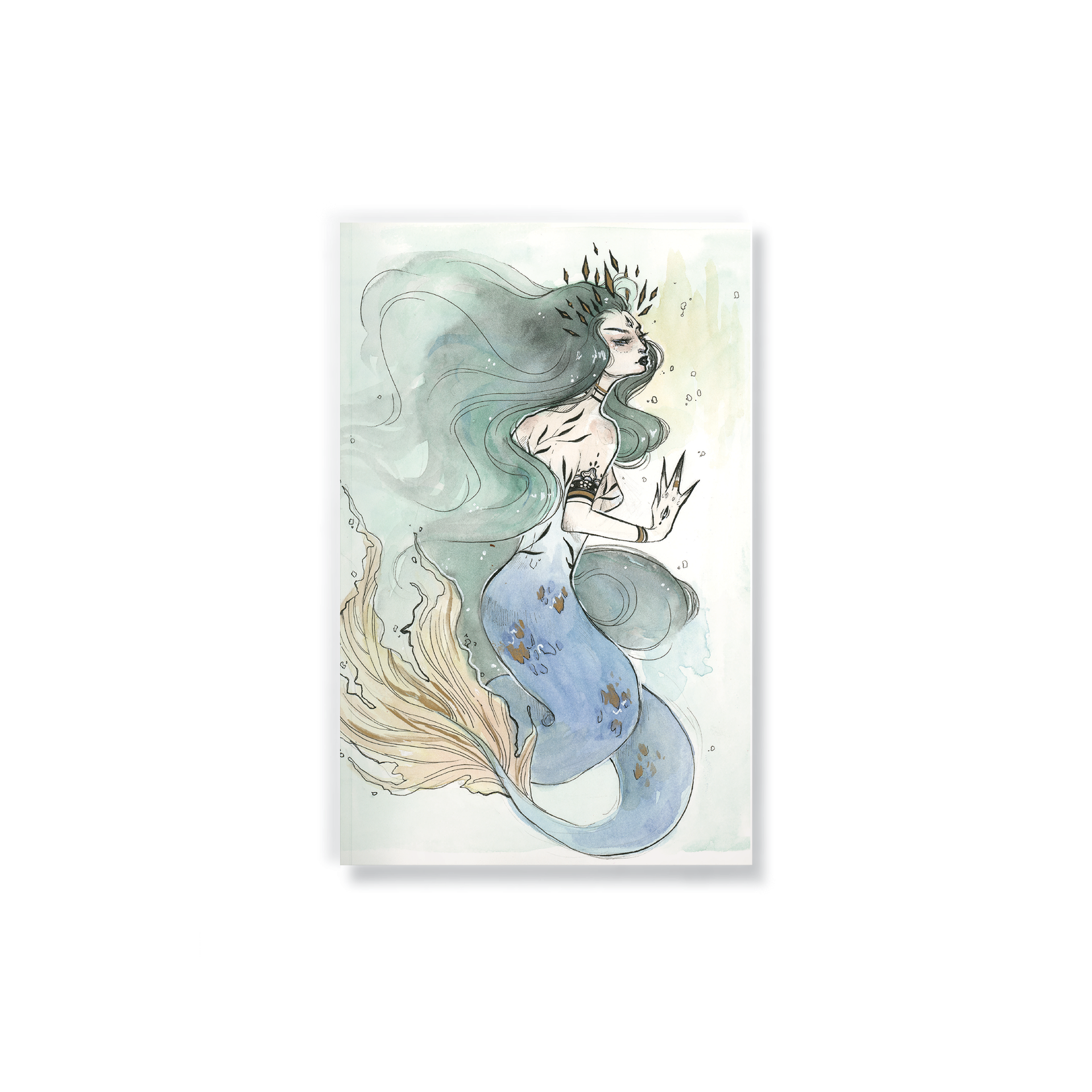 Mermaid Softcover Notebook | Denik