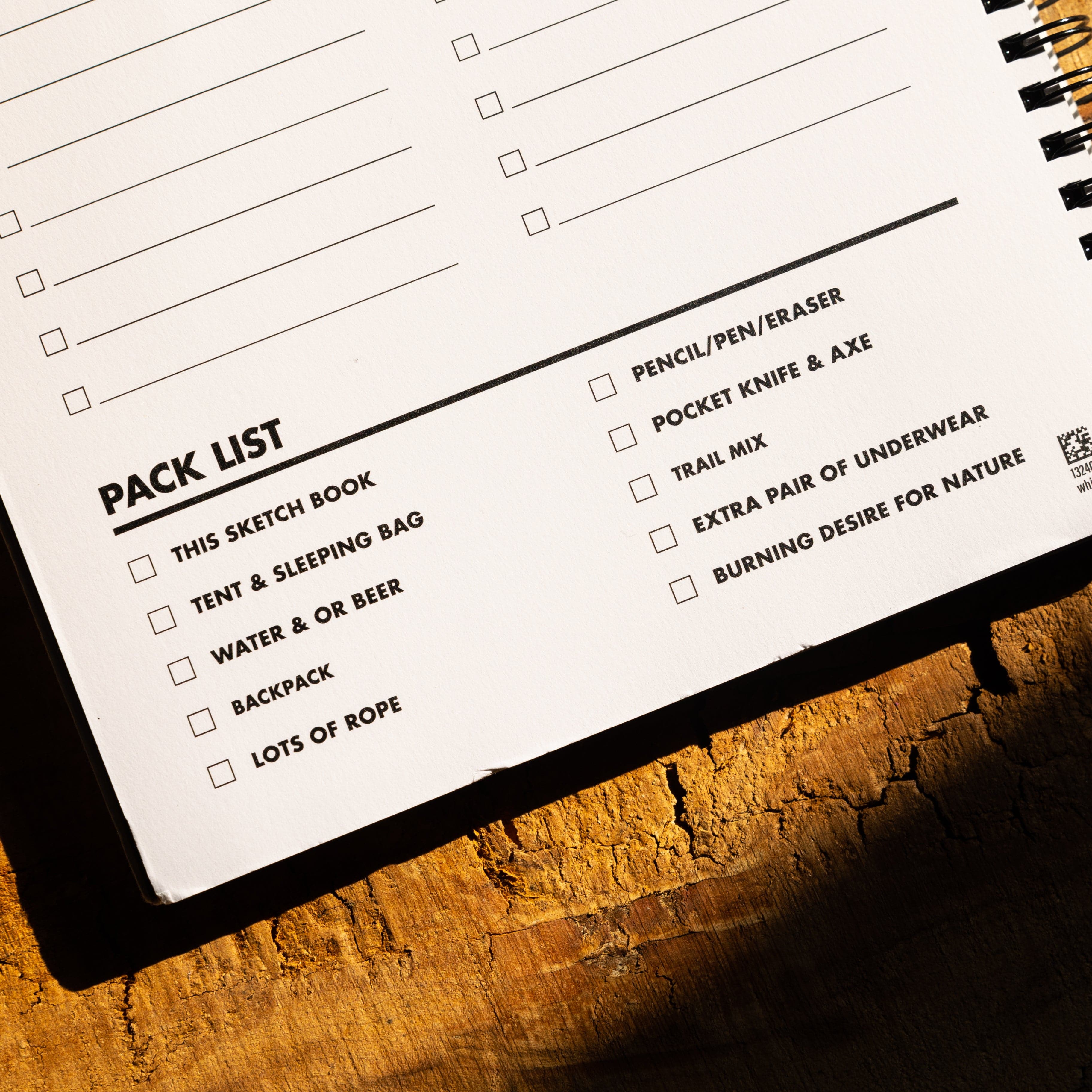 Never Not Working Medium Wire-O Spiral Notebook | Denik