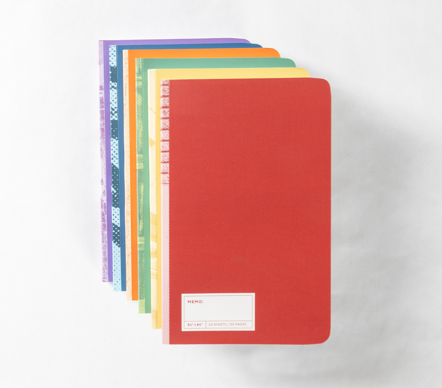 Halftone Classic Layflat Notebook Set | Denik