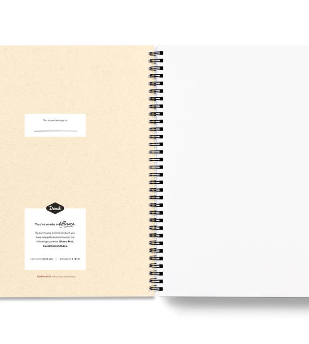 Large Spiral Notebook – Denik