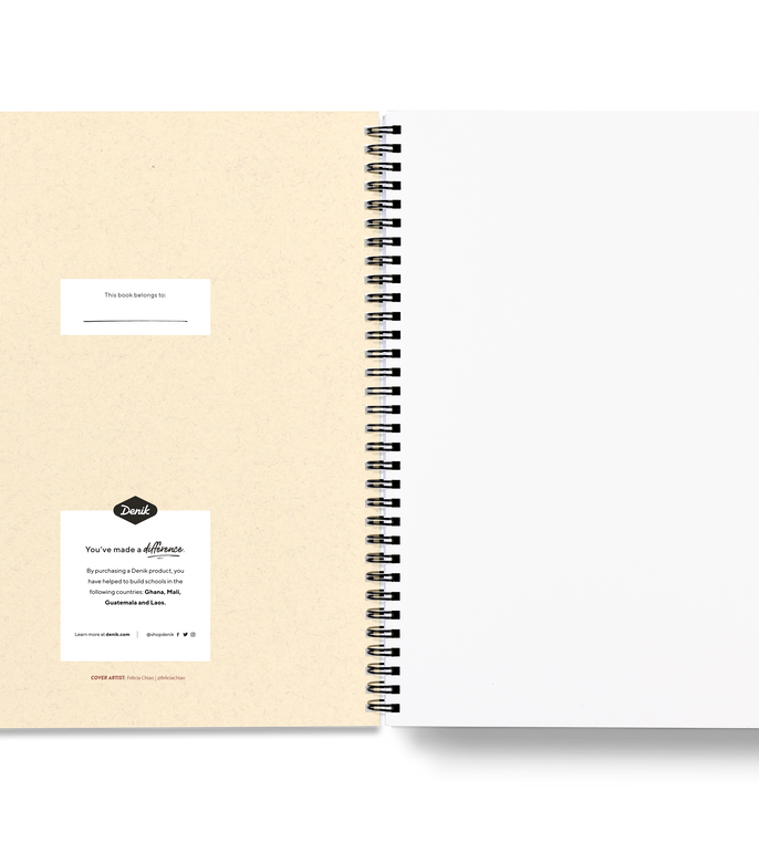 Large Spiral Notebook – Denik