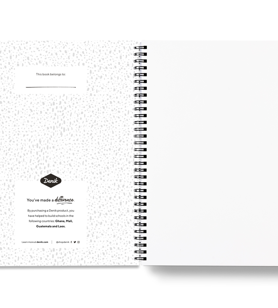 Large Spiral Notebook – Denik